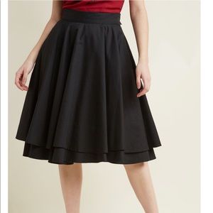 ModCloth Skirts | Skirt Apricot Medium High Waist | Poshmark